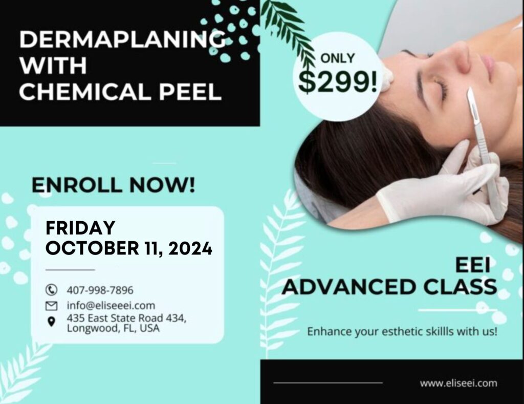 Dermaplaning + Chemical Peel | RESCHEDULED to Oct. 11 - Elise Esthetics Institute